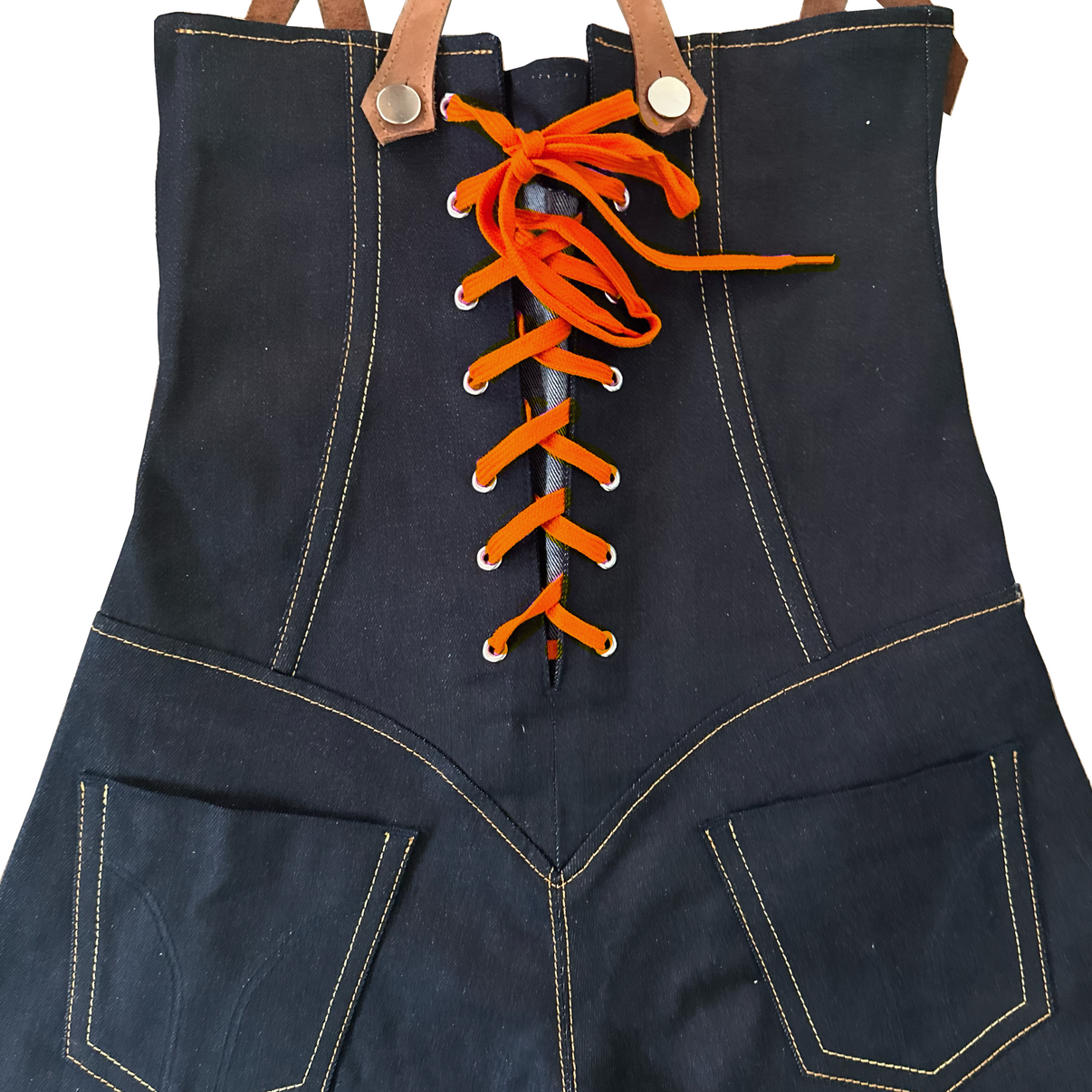 Farm Girl Overalls Dark Denim – Pearly Gates